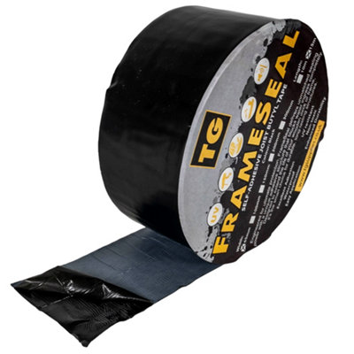 FrameSeal - Premium Decking Joist Butyl Tape - Decking Wooden Subframe ...