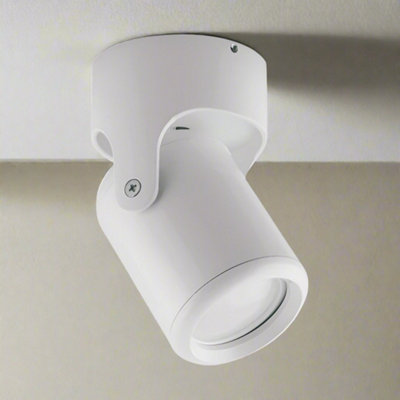 FRAN - CGC White GU10 Ceiling Wall Spot Light With Adjustable Head ...