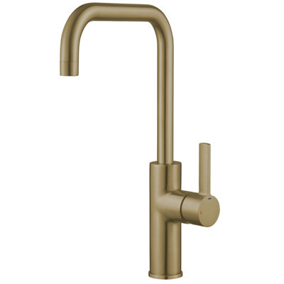 Francis Jeroni Horizontal Spout One Handle Antique Brass Cold Open Mono ...