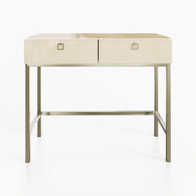 FRANK OLSEN LYRA CONSOLE TABLE ALABASTER