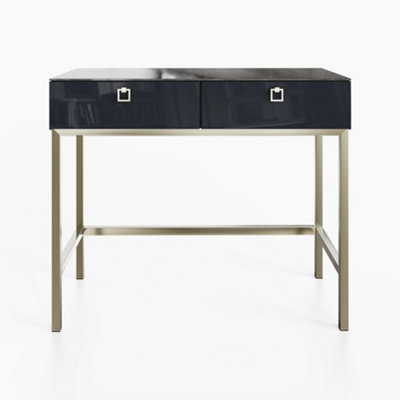 FRANK OLSEN LYRA CONSOLE TABLE MIDNIGHT ONYX
