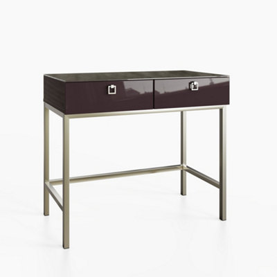 FRANK OLSEN LYRA CONSOLE TABLE PLUM BLACK