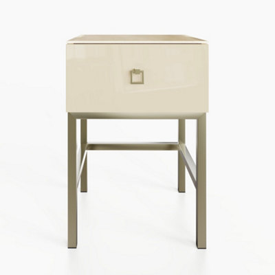 FRANK OLSEN LYRA LAMP TABLE ALABASTER