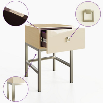 FRANK OLSEN LYRA LAMP TABLE ALABASTER