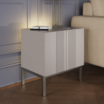 FRANK OLSEN SMART IONA LAMP TABLE GREY