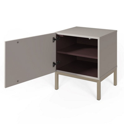 FRANK OLSEN SMART IONA LAMP TABLE GREY