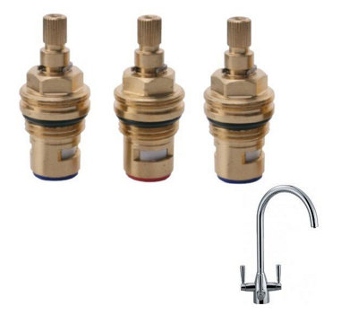 Franke Filterflow Doric Replacement Valves Cartridge Spares Set