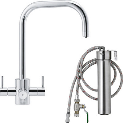 Franke Filterflow Tasso Swivel in Chrome (Filter + Tap)
