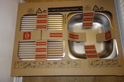 Franke Kitchen Sink Single Bowl Sit on Drainer Steel 800 x 600 with ...