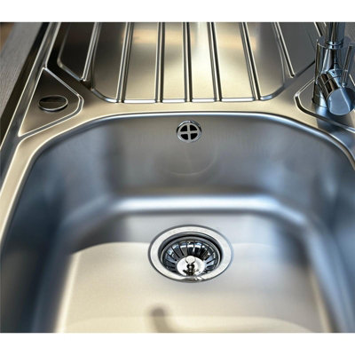 FRANKE RENO 100 1.0 BOWL STAINLESS STEEL INSET REVERSIBLE KITCHEN SINK