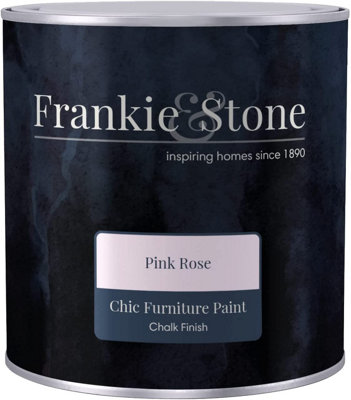 Frankie & Stone Furniture Paint - Pink Rose 500ml - Water Based - Quick ...