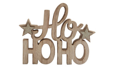Freestanding 'Ho Ho Ho' Decora