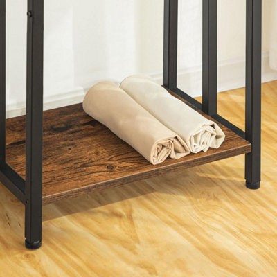 Freestanding Towel Rack, 3 Tier Metal Blanket Rack, Blanket Ladder ...