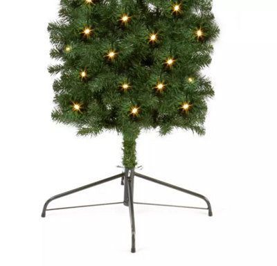 Freestanding Tree Arch with 300 Pre Fixed Warm Glow LED Lights - Single ...