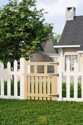 Freestanding Wooden Garden Gate for Outdoor Fence and Pedestrian Access ...