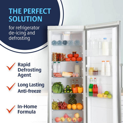Freezer Defrost Spray 500ml Spray Cleaner to Remove Ice Fast, Easy to ...