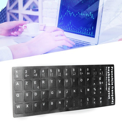 French Keyboard Stickers for Desktop&Laptop-Replacement Accessory