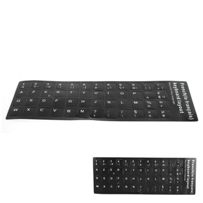 French Keyboard Stickers for Desktop&Laptop-Replacement Accessory