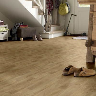 French Oak Vinyl by Remland (WARM MEDIUM OAK, 6m x 3m)
