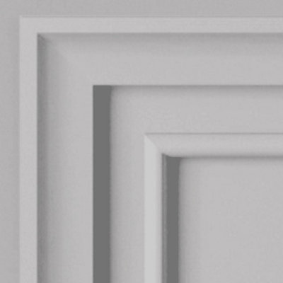 Fresco Grey Wood Panelling Wallpaper