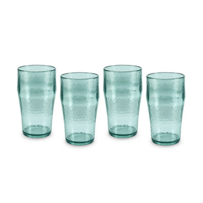 Fresco Reusable Plastic Glass Set of 4