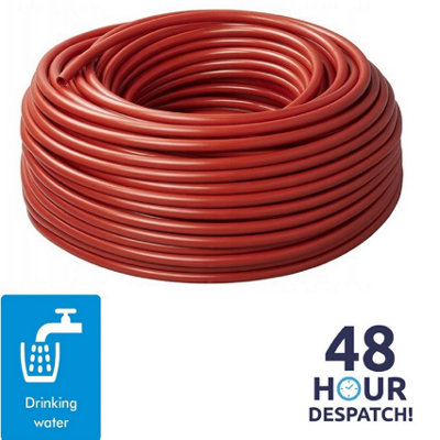 Fresh Food Safe Drinking Water Hose Pipe Caravan Motorhome Boat Red ...
