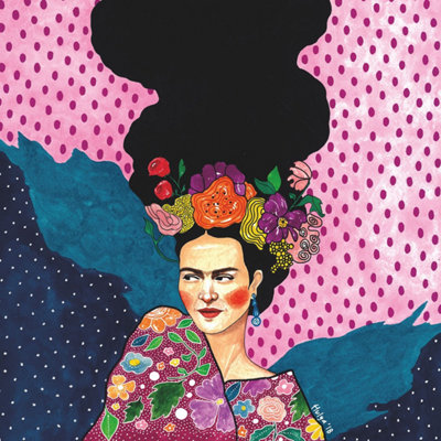 Frida Illustration Mural - 192x260cm - 5539-4