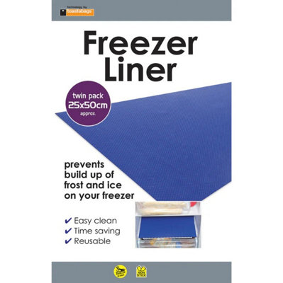 Fridge & Freezer Drawer Liners Mats Fresh Fruit Veg Anti Frost Shelf ...