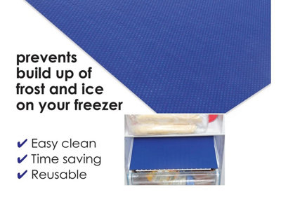 Fridge & Freezer Drawer Liners Mats Fresh Fruit Veg Anti Frost Shelf ...