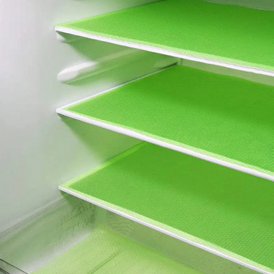 Fridge & Freezer Drawer Liners Mats Fresh Fruit Veg Anti Frost Shelf ...