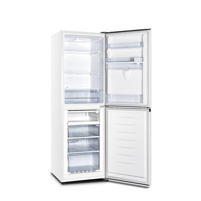 Fridgemaster MC55240DE - White Fridge Freezer - 252L - Non-Plumbed ...