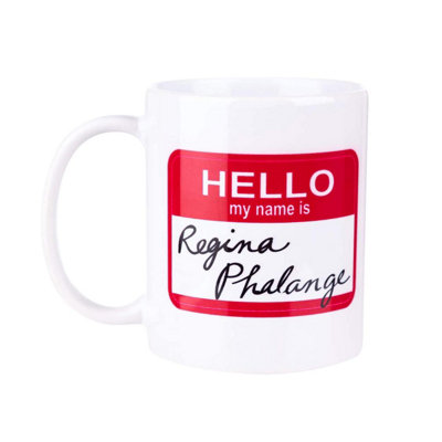 Friends Regina Phalange Mug White/Red/Black (One Size)