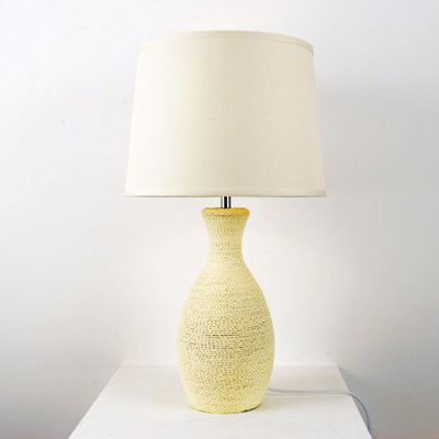 Frist Choice Lighting - Cream String 53cm Lamp | DIY at B&Q
