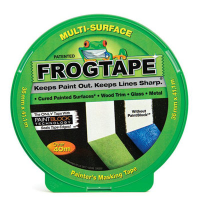 Frog Tape Multi-Surface 36mm x 41.1m (45YD) One Colour (One Size)