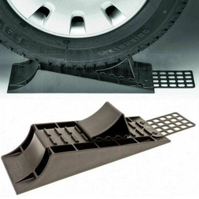 Froli 3 Part Wheel Leveling Ramp Caravan Motorhome 2 Ton Capacity Kit Chock