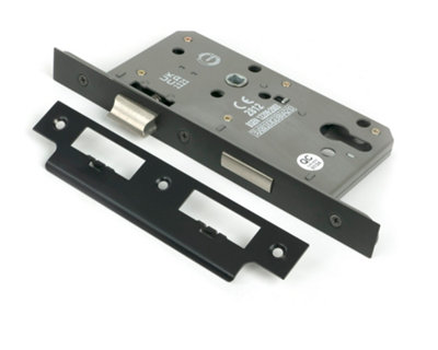 From The Anvil Aged Bronze Euro Din Sash Lock - 60mm Backset/72mm Centre