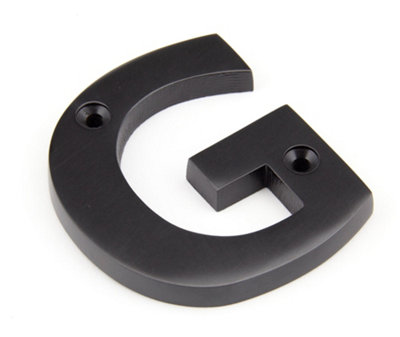 From The Anvil Aged Bronze Letter G | DIY at B&Q