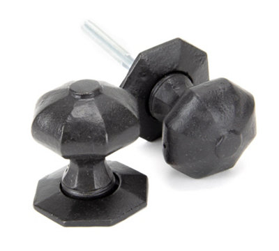 From The Anvil External Beeswax Octagonal Mortice/Rim Knob Set | DIY at B&Q