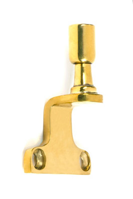 From The Anvil Polished Brass Locking Stay Pin (Steel Window)