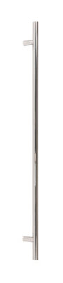 From The Anvil Polished Marine SS (316) 1.2m T Bar Handle B2B Fix 32mm Dia.