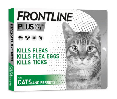Frontline Plus Spot On Cat 6 Pipettes