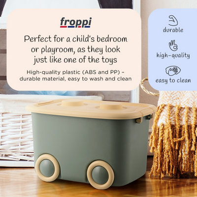 Large plastic toy storage tub store
