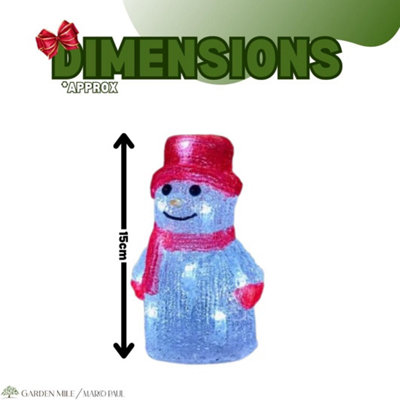 Frosty the snowman Christmas Lights - Novelty LED Light Up Weatherproof ...