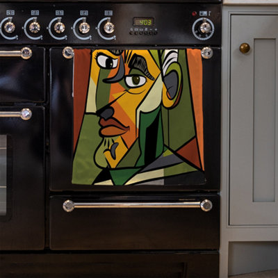 frowning man closeup (Kitchen Towel) / Default Title | DIY at B&Q