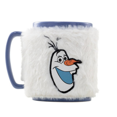 Frozen Fluffy Olaf Ceramic Mug Blue/White (One Size)