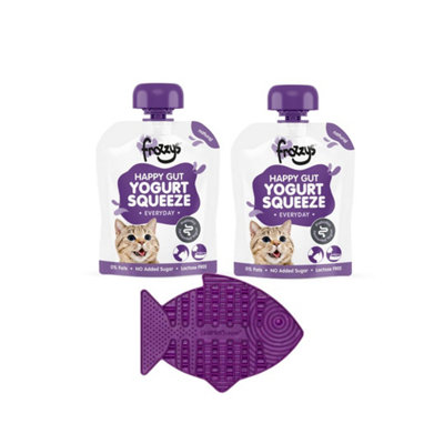 Frozzys Happy Gut Yogurt Squeeze Licki Bundle - Cat