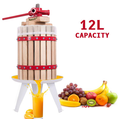 Fruit Pressed Wine Cider Maker Crusher Apple Juicer Homemade Kit Tool ...