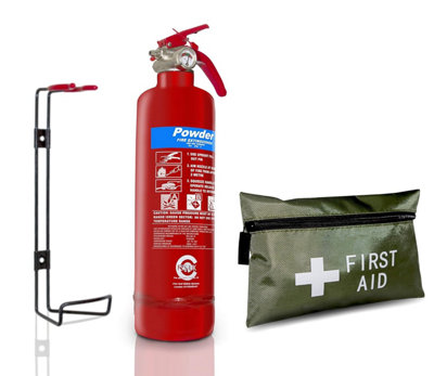 Fss UK 1 KG Abc Dry Powder Fire Extinguisher with 5 Year Warranty & 1 ...