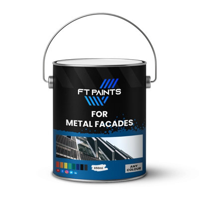 FT Paints 1.10L Kit Heavy-Duty Paint with Gloss Finish for Metal ...