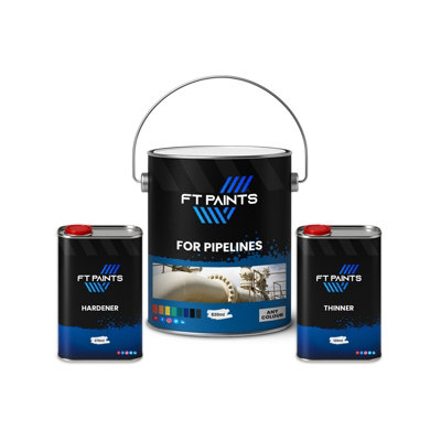 FT Paints 1.21L Kit Epoxy Mica Paint with Matt Finish for Pipelines ...